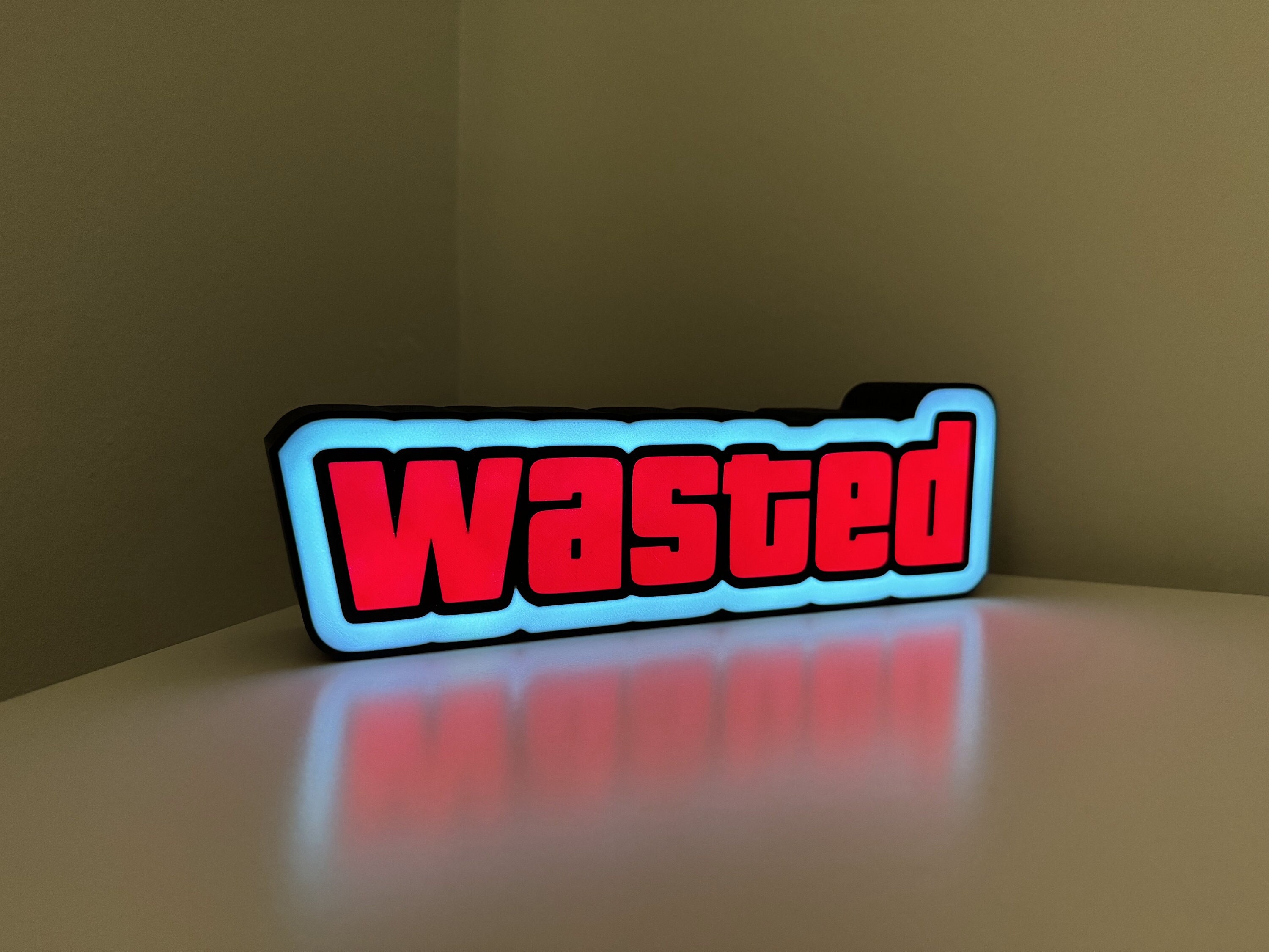 Rgb Wasted Light Box Large Size Gift for Gamers Light up Your Hobby ...