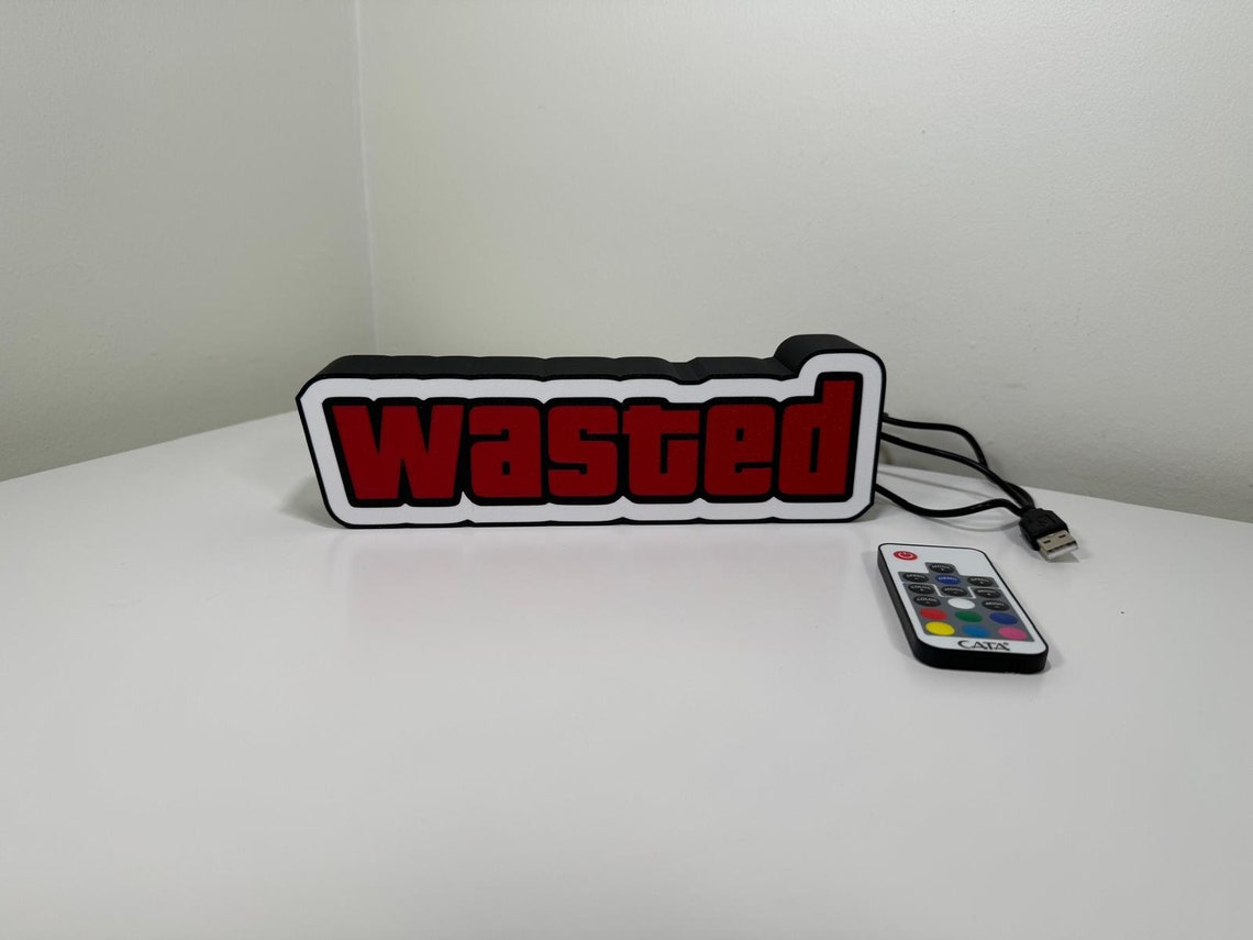 Rgb Wasted Light Box Large Size Gift for Gamers Light up Your Hobby ...