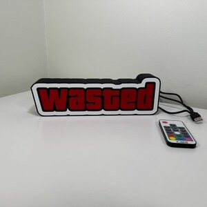 Rgb Wasted Light Box Large Size Gift for Gamers Light up Your Hobby Room A Perfect Wall Light ...