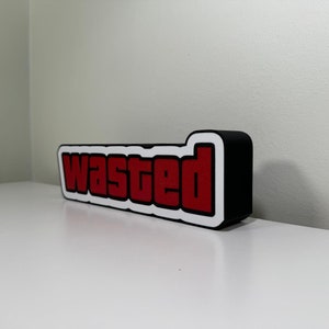 Rgb Wasted Light Box Large Size Gift for Gamers Light up Your Hobby Room A Perfect Wall Light ...