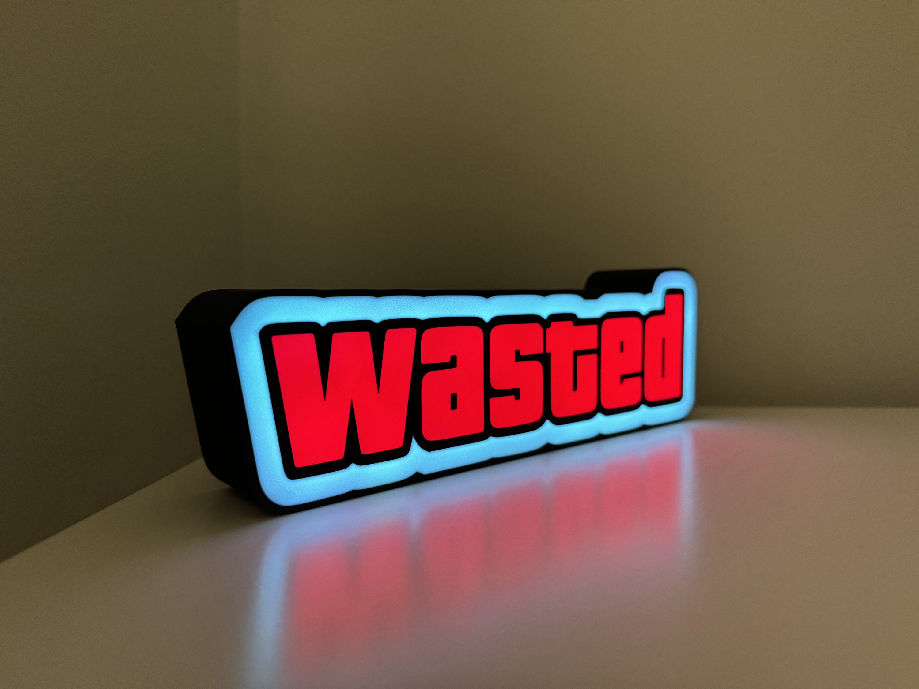 Rgb Wasted Light Box Large Size Gift for Gamers Light up Your Hobby ...