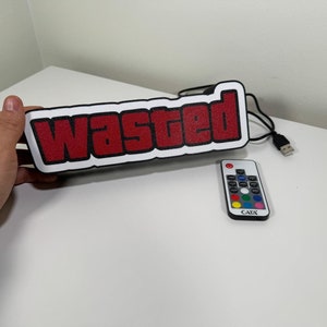 Rgb Wasted Light Box Large Size Gift for Gamers Light up Your Hobby ...