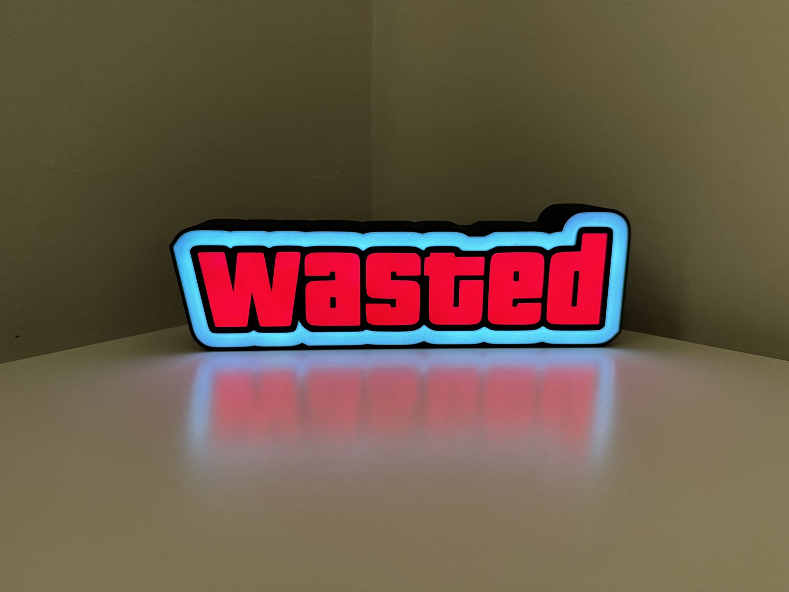 Rgb Wasted Light Box Large Size Gift for Gamers Light up Your Hobby ...