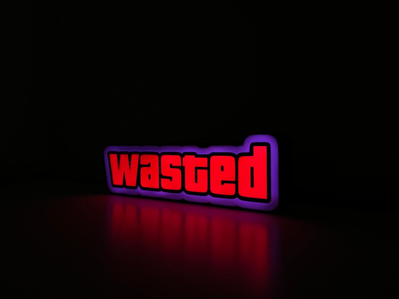 Rgb Wasted Light Box Large Size Gift for Gamers Light up Your Hobby ...