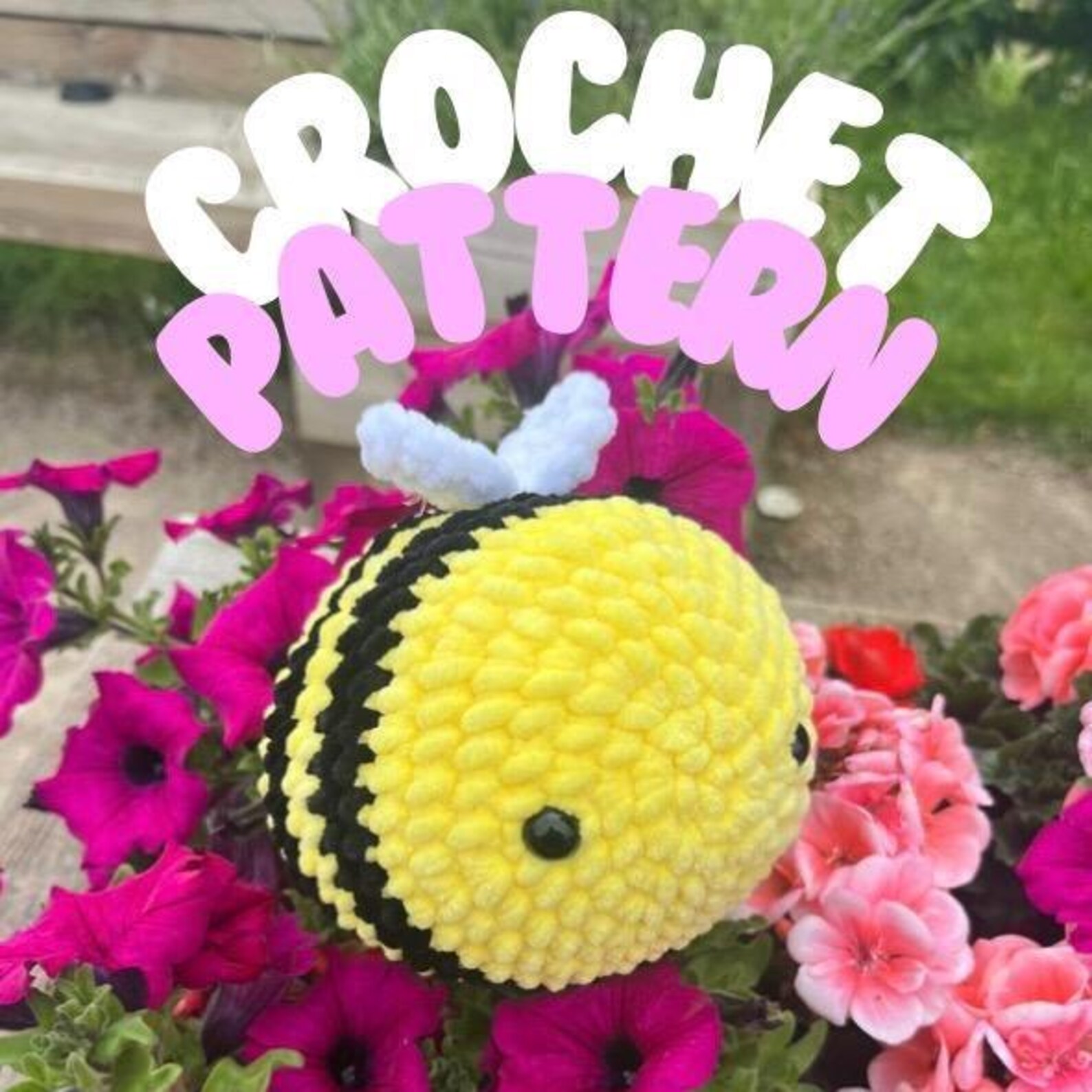 Bumbles the Bee Crochet Bee Pattern PDF - Etsy