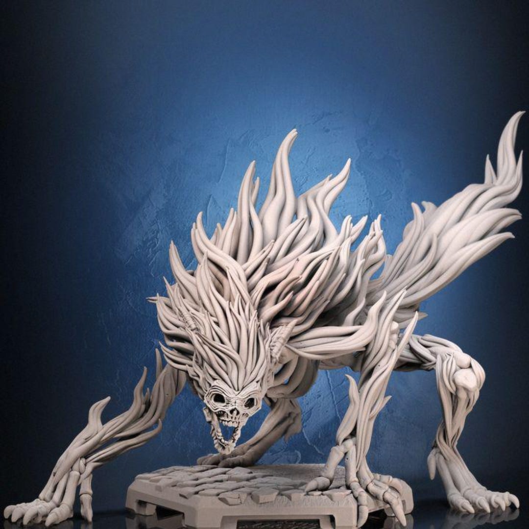 Dead Beast Dungeons and Dragons Pathfinder Wargaming TTRPG Miniature ...