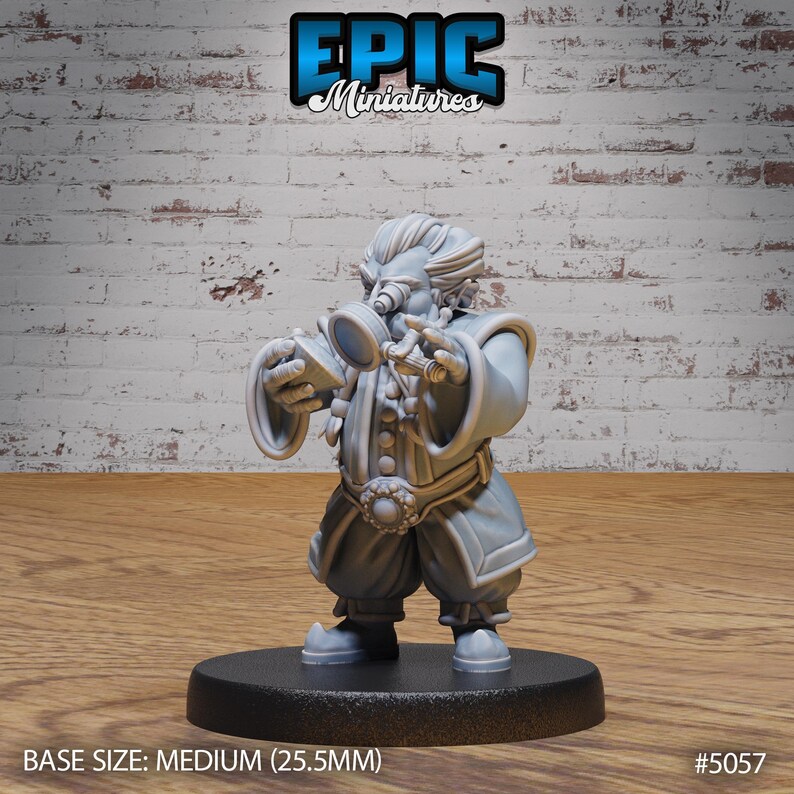 Halfling Villager Miniature: Jeweler, Alchemist, Tailor - 28/32mm D&D ...