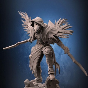 Crow Assassin Rogue Dungeons and Dragons Pathfinder Wargaming TTRPG ...
