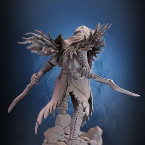 Crow Assassin Rogue Dungeons and Dragons Pathfinder Wargaming TTRPG ...