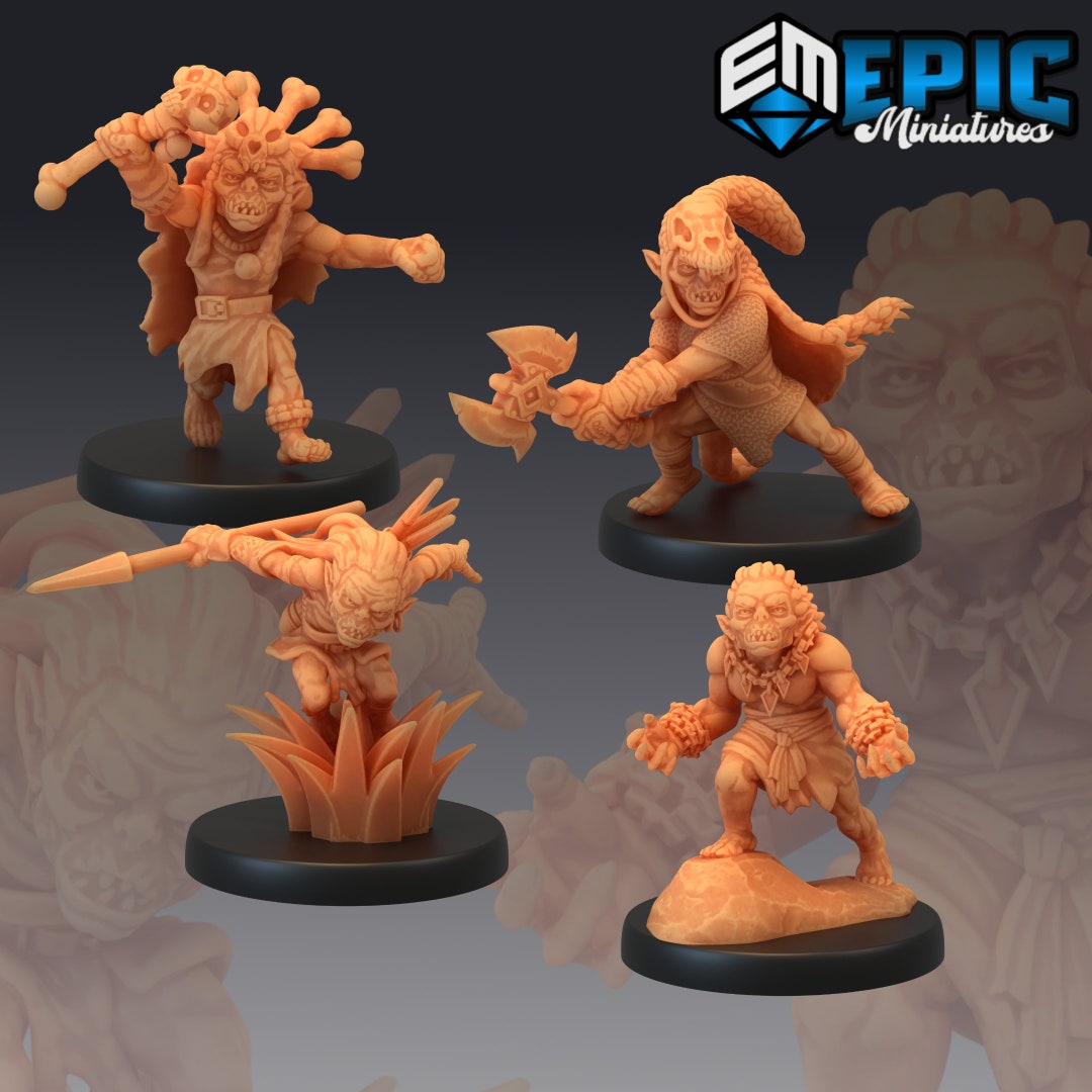 Goblin Shaman / Warrior / Ranger / Fighter Dungeons and Dragons ...
