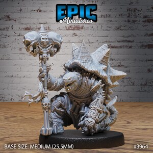 Turtle Necromancer Dungeons and Dragons Pathfinder Wargaming TTRPG ...