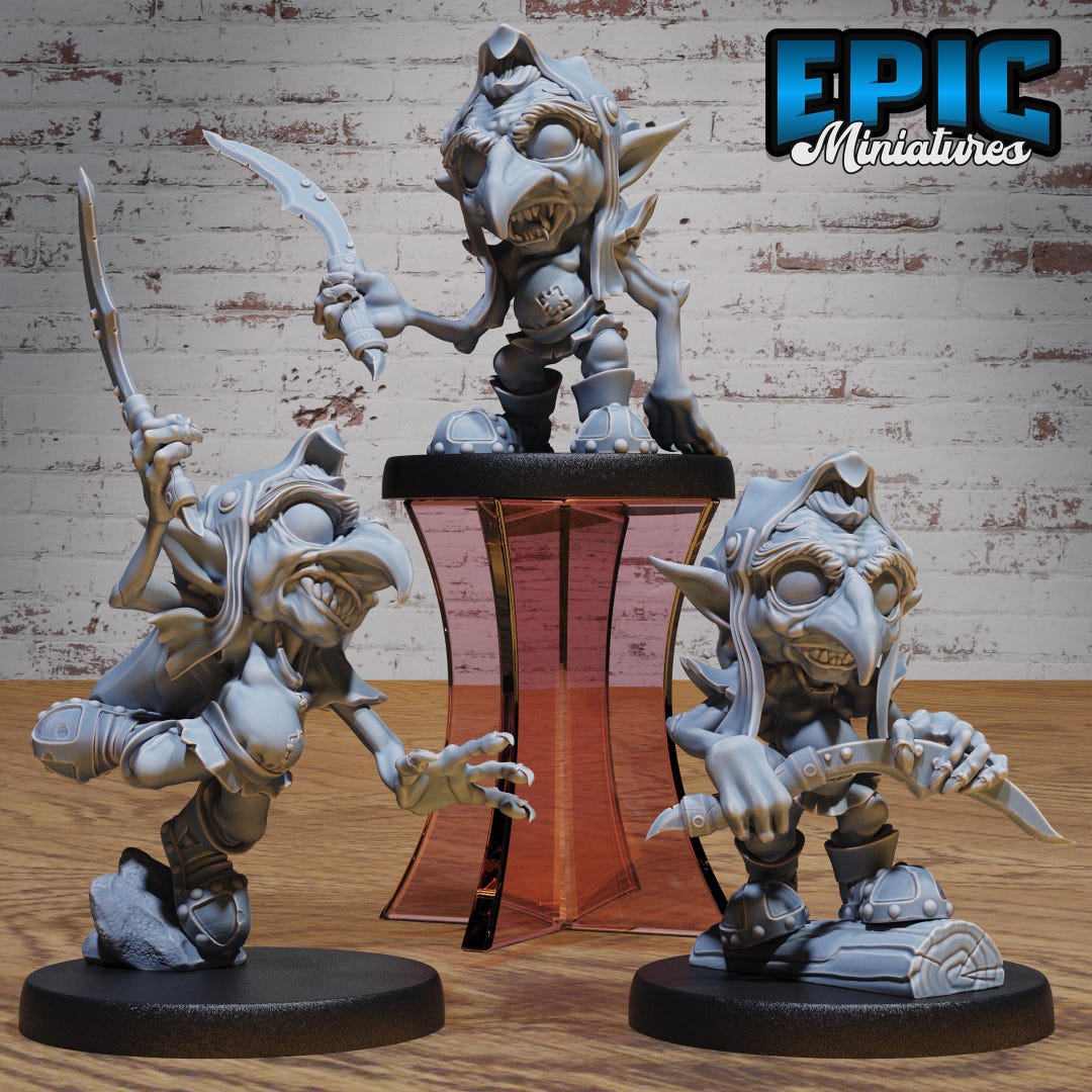 Red Cap Fey Dungeons and Dragons Pathfinder Wargaming TTRPG Miniature ...