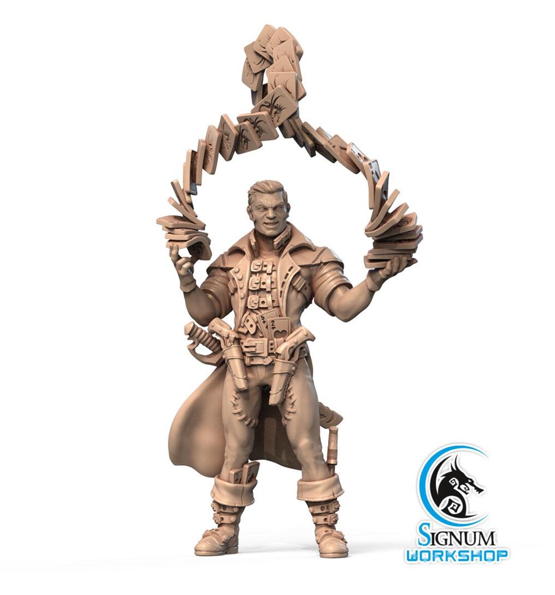 Reez the XII Arcana | Fantasy Mini | Tabletop Figure - Etsy