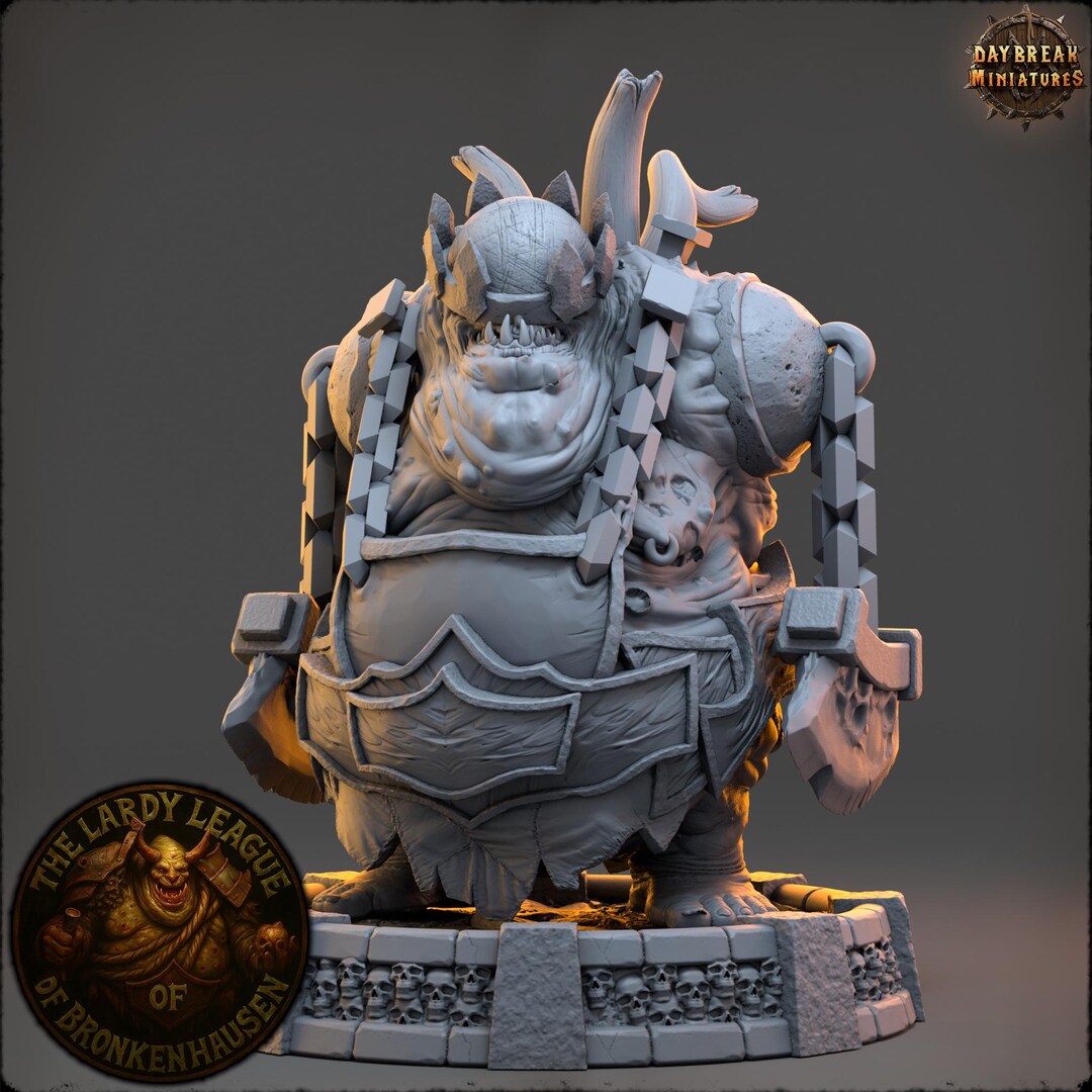 Feast-bringer Giant | 3D Printed Resin Monster | Horror Fantasy RPG ...