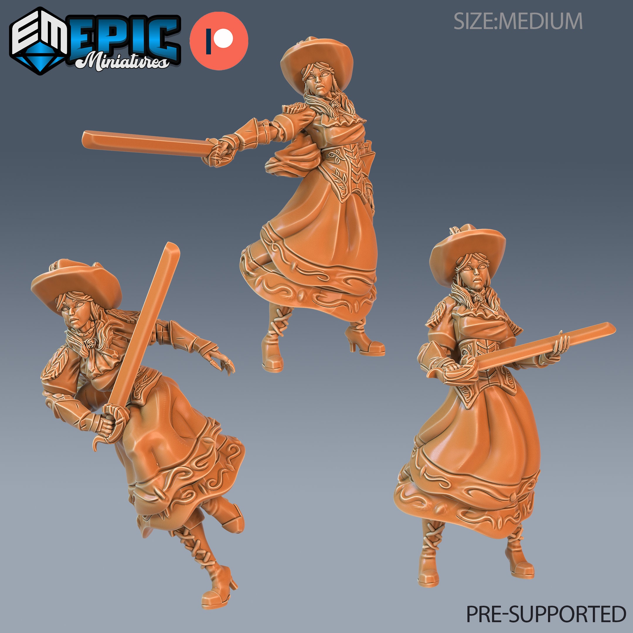 Fantasy RPG Miniature Bundle Medieval Theme Available in 28 MM or 32 MM ...
