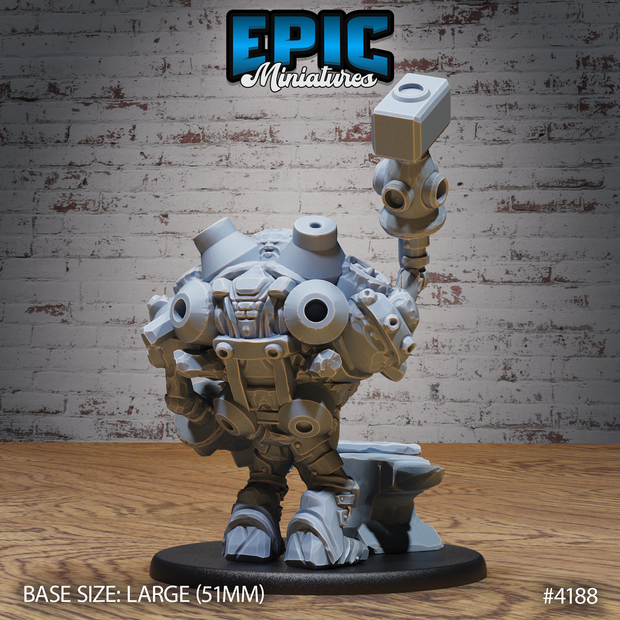 Stone Dwarf Construct / Golem Dungeons and Dragons Pathfinder Wargaming ...