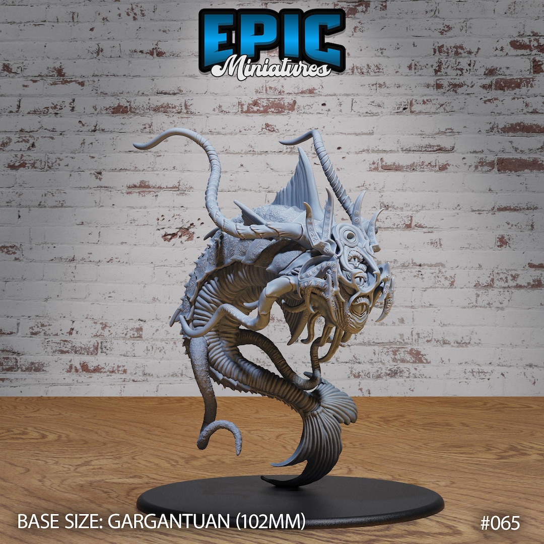 Huge Elder Aboleth Miniature for Tabletop Rpgs - Etsy