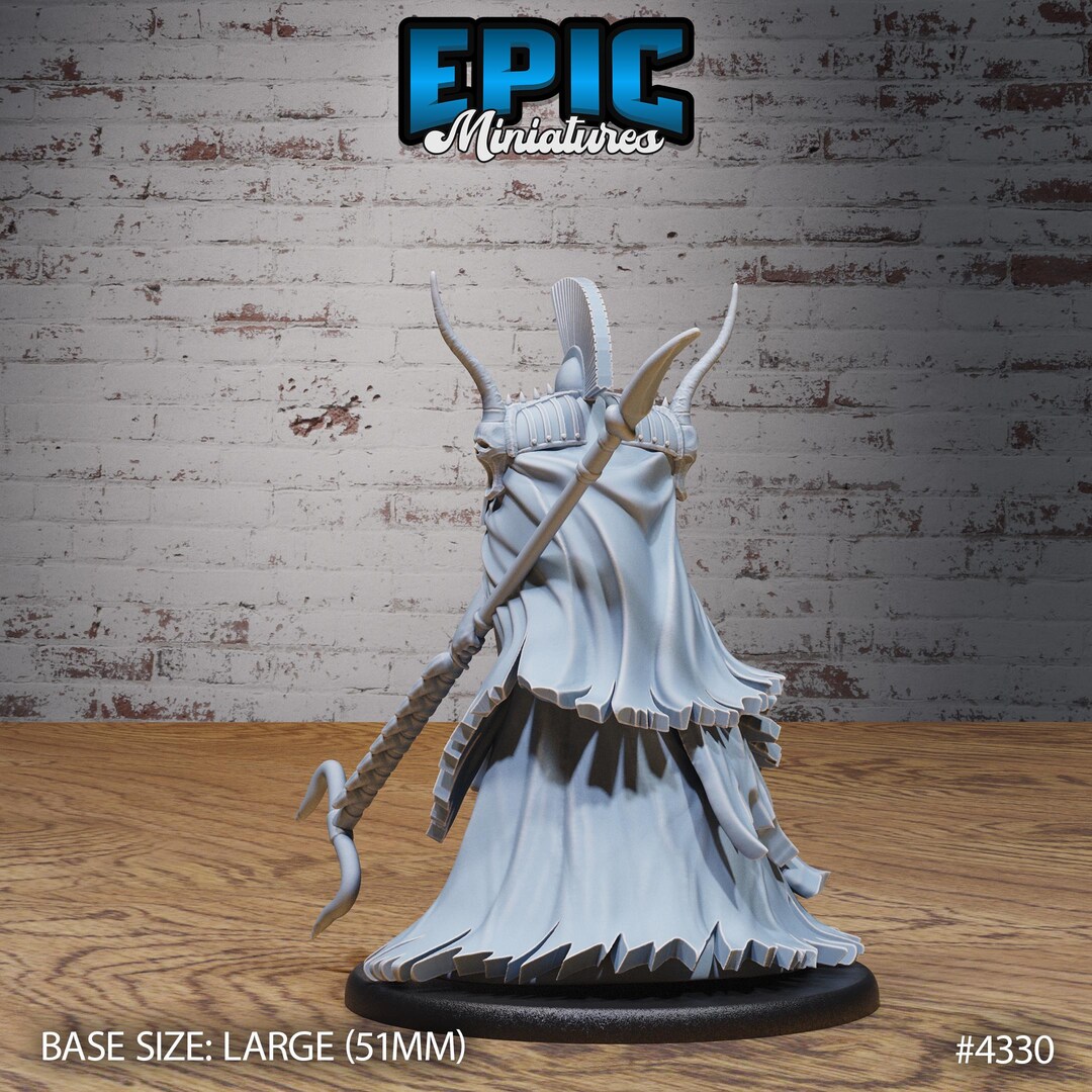 Hades God Avatar Miniature: Dungeons and Dragons, Pathfinder (28MM or ...