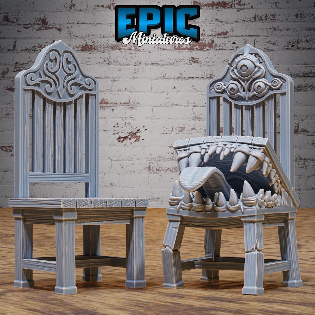 Mimic Chair (both Mimic and Chair) - Dungeons and Dragons Pathfinder ...