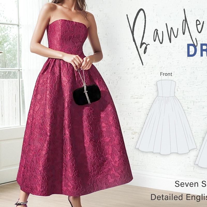 Ball Gown Top Pattern - Etsy UK