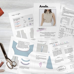Sleeveless Top Sewing Pattern | Easy Top Sewing Pattern Sleeveless ...