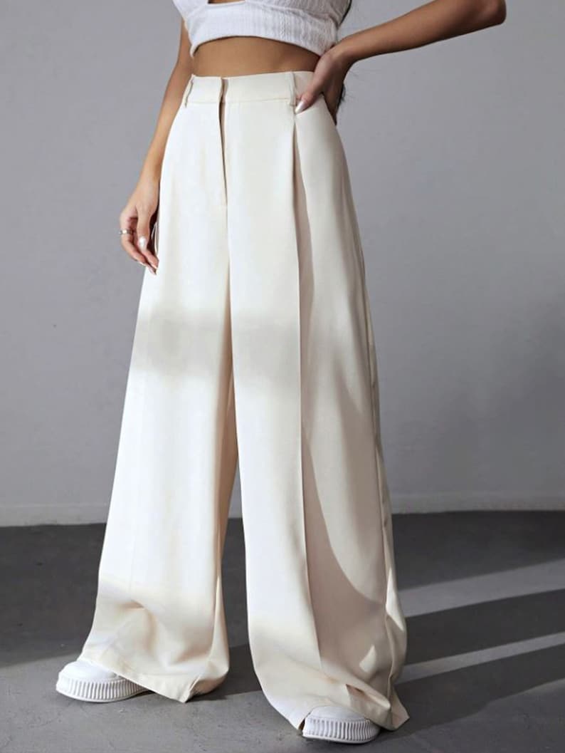 Loose Pant Pattern PDF Sewing Pattern Oversize Pants Wide Leg Trousers ...