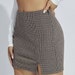 Mini Skirt Sewing Pattern With Front Split | Woman Skirt Pattern | Easy ...