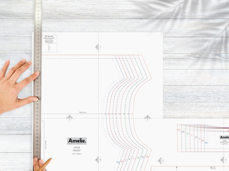 Cowl Neck Top Sewing Pattern Easy Top Sewing Pattern With Straps ...