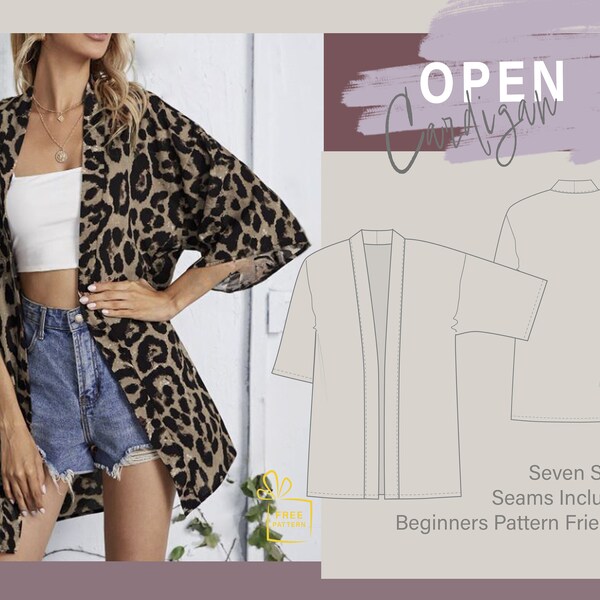 Kimono Pattern - Etsy