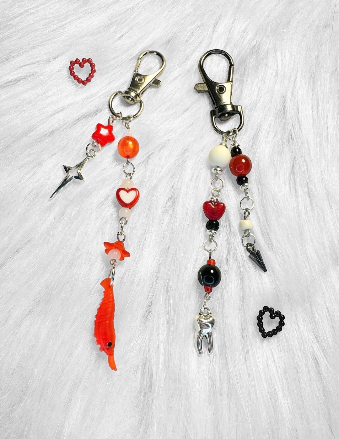 CLEARANCE Handmade Aesthetic Keychains - Etsy