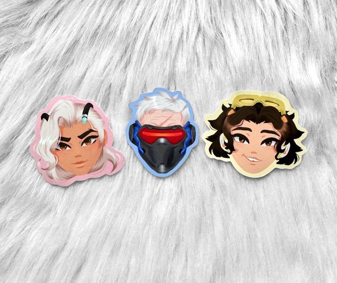 NO RESTOCK Over Watch Chibi Fan Art Stickers Lifeweaver Soldier 76 ...
