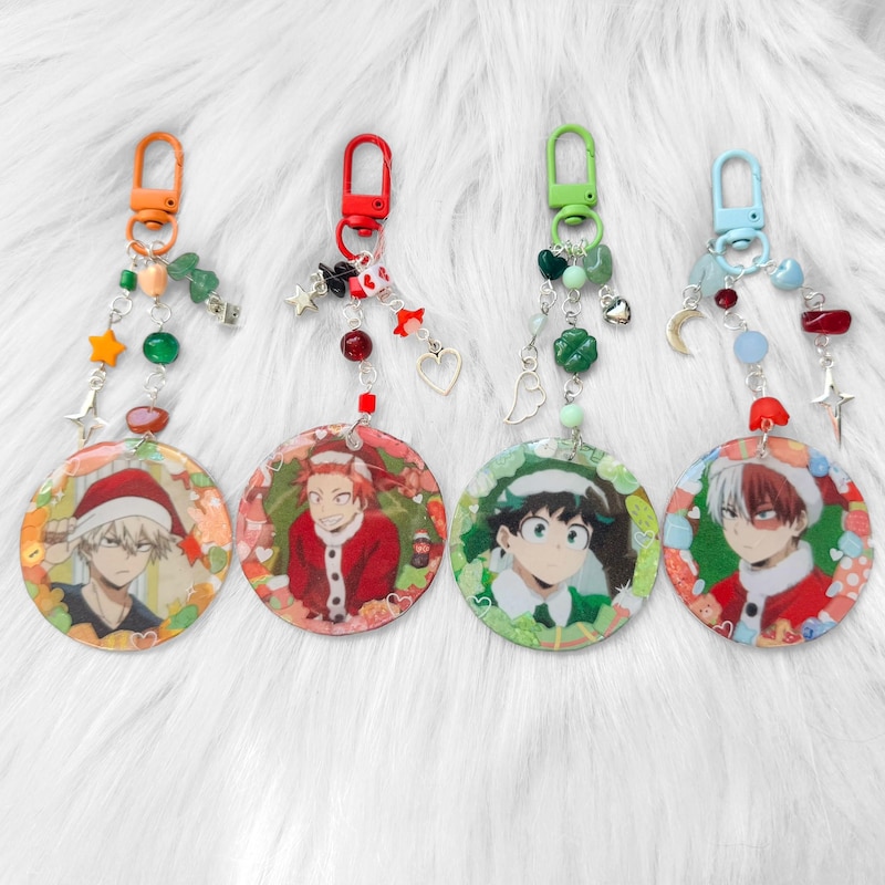 My Hero Academia Keychain - Etsy