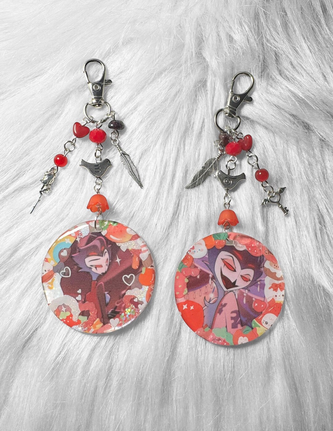 Hell Boss Gay Owl Man Handmade Keychain - Etsy