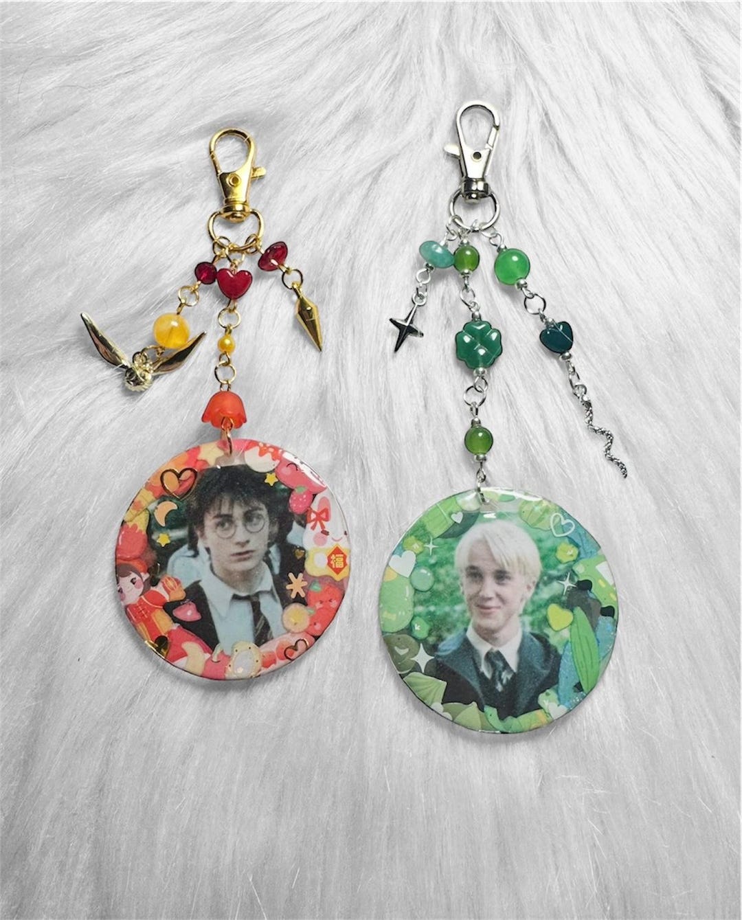Handmade Harry Potter Keychains - Etsy