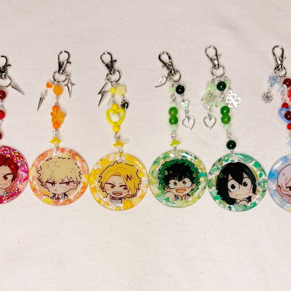 My Hero Academia Keychain - Etsy