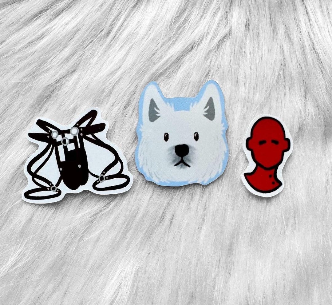 NO RESTOCK BG3 Waterproof Diecut Stickers Scratch Bloodless - Etsy