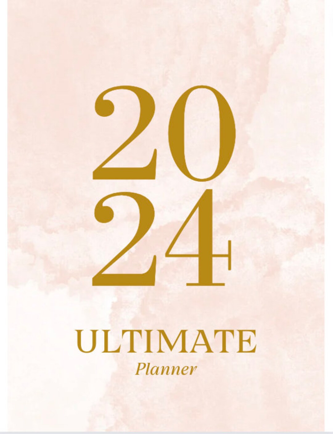 2024 Digital Planner, 2024 Portrait Planner, 2024 Planner, 2024 Dated ...