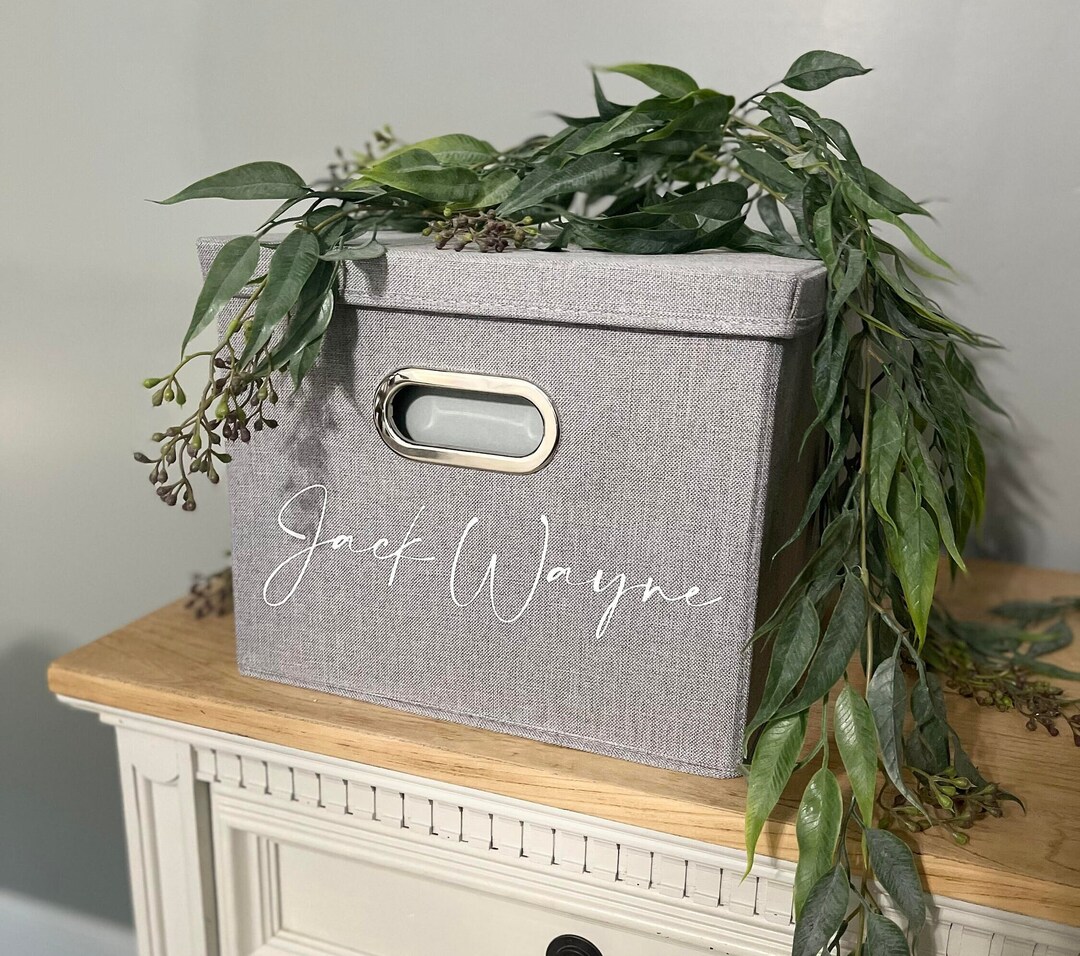 Milestone Box, Keepsake Organizer, Sentimental Box, File Organization ...