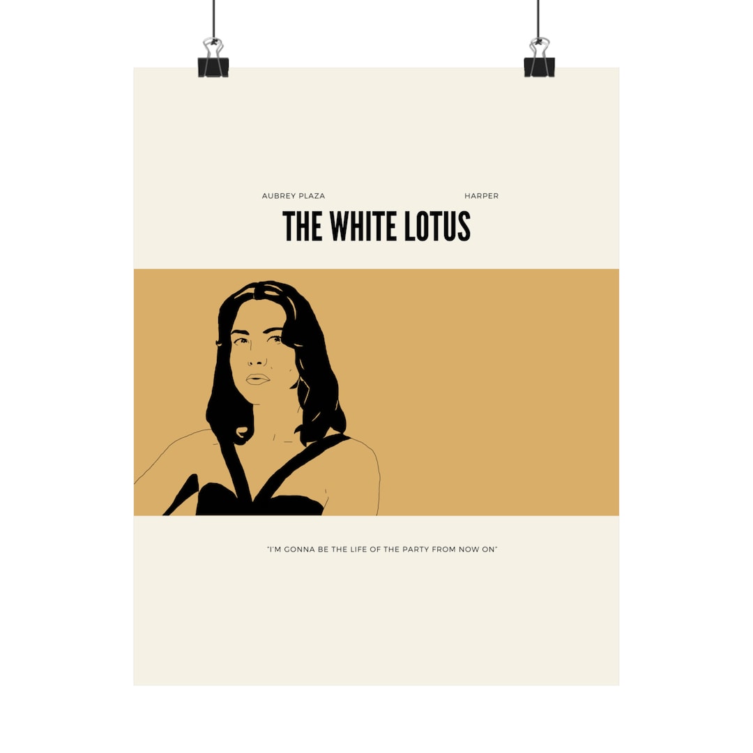 The White Lotus Print the White Lotus Poster the White Lotus Merch ...