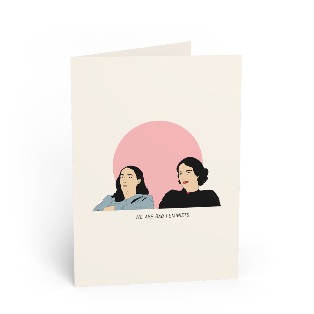 Fleabag Bad Feminist Card Fleabag Card Fleabag Gift Fleabag Merch ...