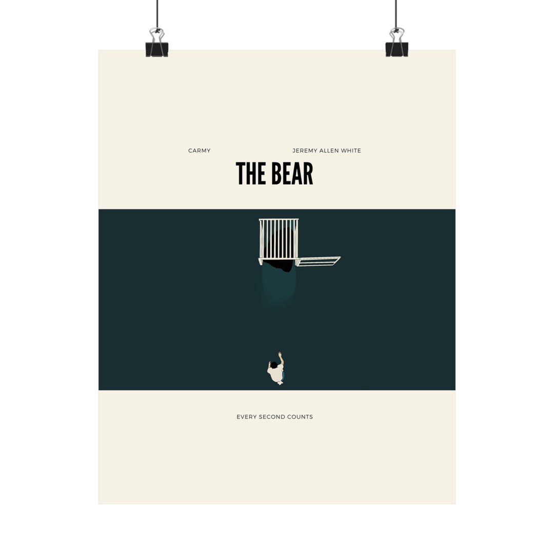 The Bear Print the Bear Merch the Bear Poster Jeremy Allen White the ...