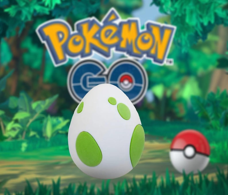 Pokémon GO Incubator Eggs - 3D Printed Collectible - Etsy