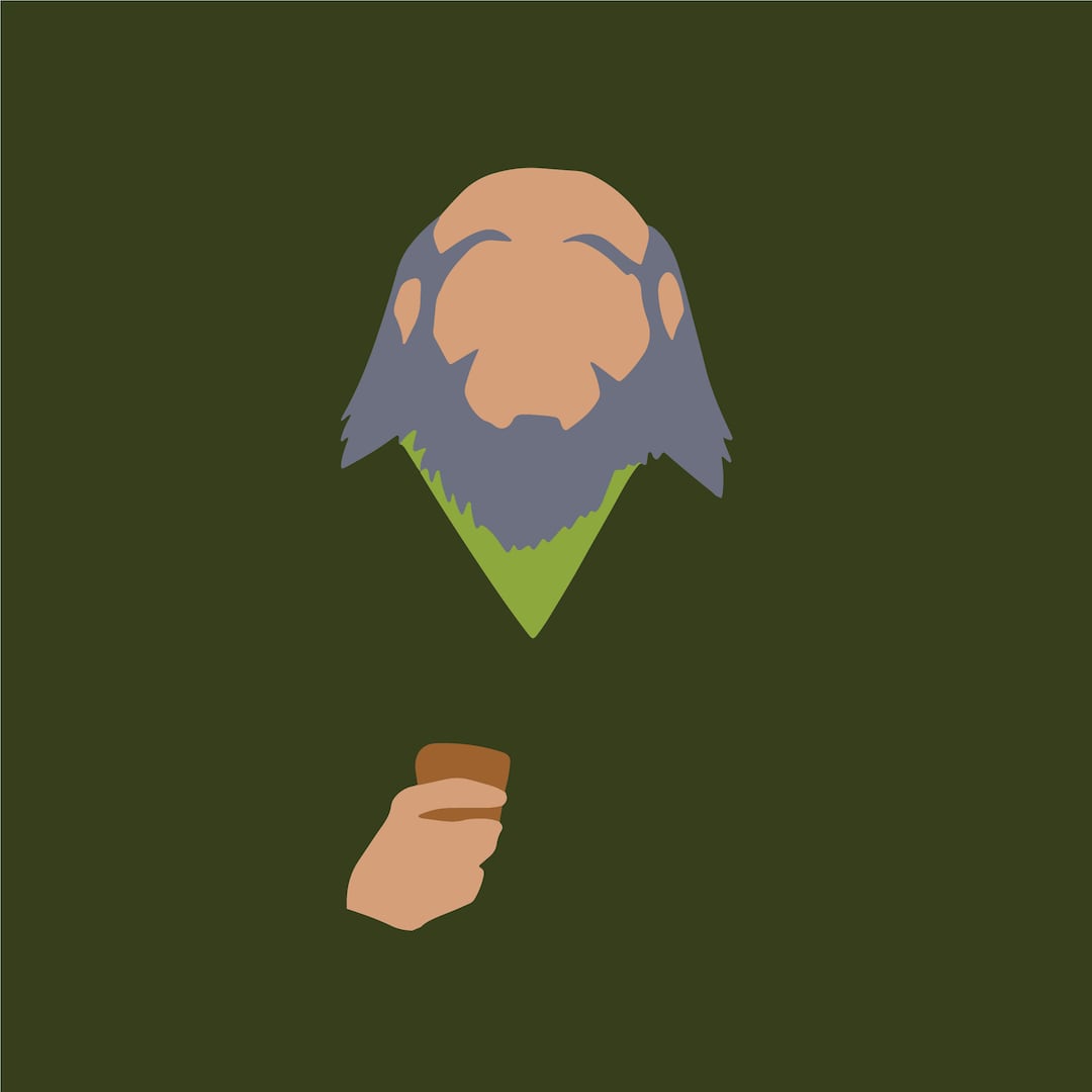 Uncle Iroh Minimalist Print/poster Avatar the Last Airbender 8x8 for ...