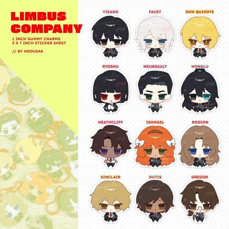 Limbus Company Merch - Etsy