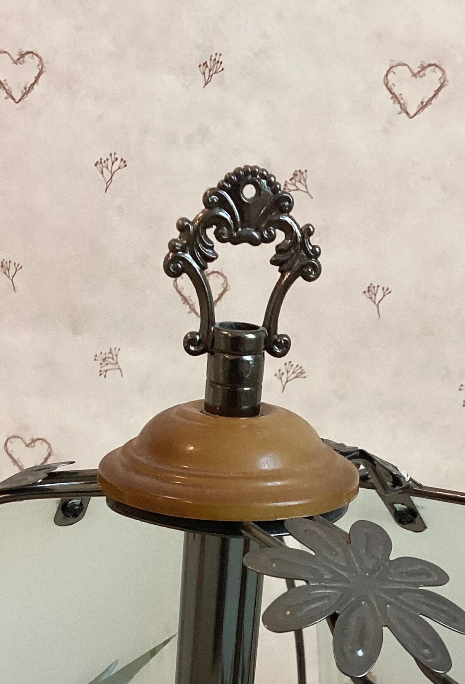 Beautiful Vintage Floral Hummingbird Accent Lamp Ok Lighting, Floral ...