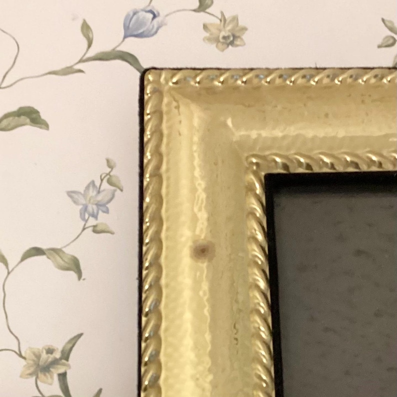 Vintage Floral Gold Tone Picture Frame, Gold Tone Vintage Frame Large ...