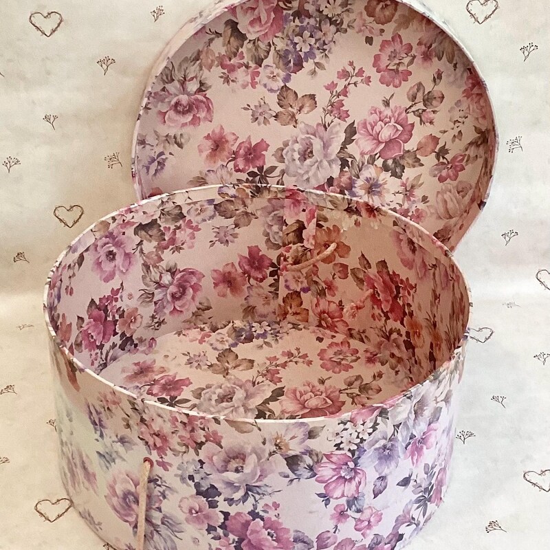 Decorative Hat Box - Etsy