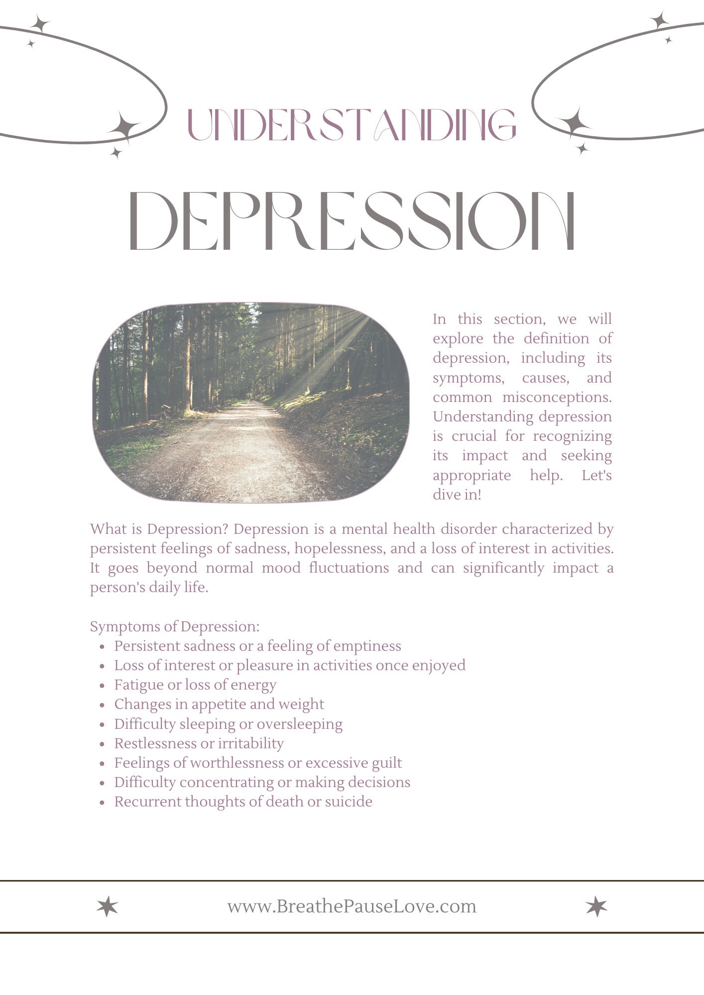 Comprehensive Digital Guide to Overcoming Depression - 27 Pages of ...