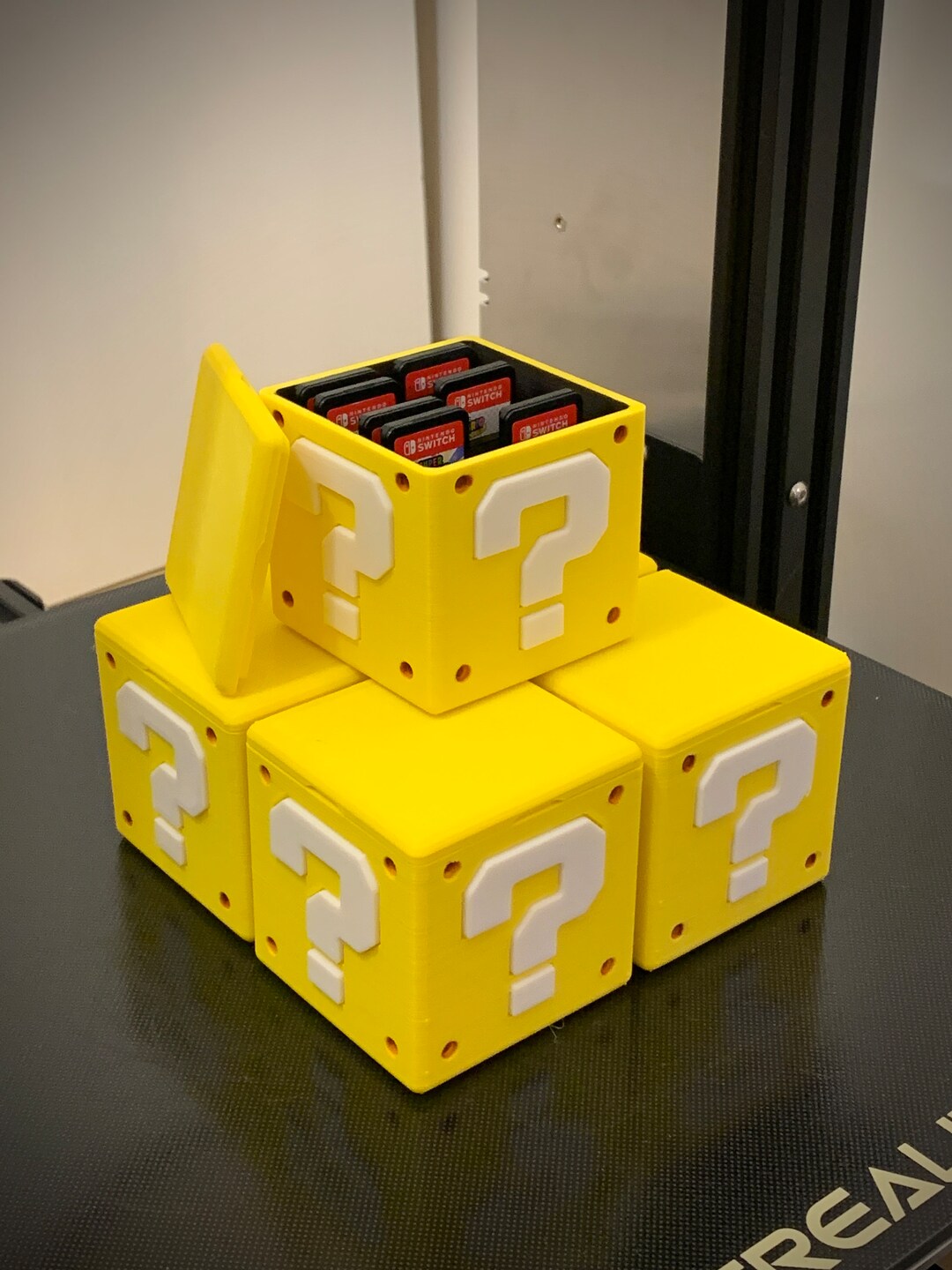 Mario Question Block - Nintendo Switch Game Case (14 Games) - Etsy