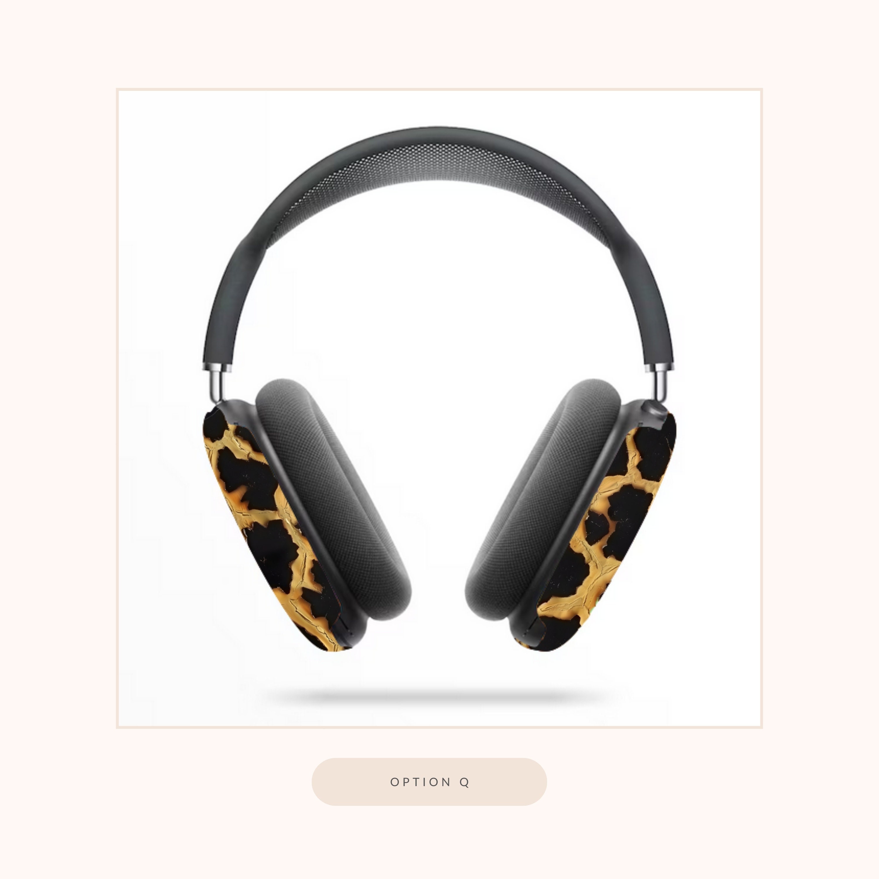 Leopard Airpods Max Cover Floral Hard Plastic Protective Case Unique ...